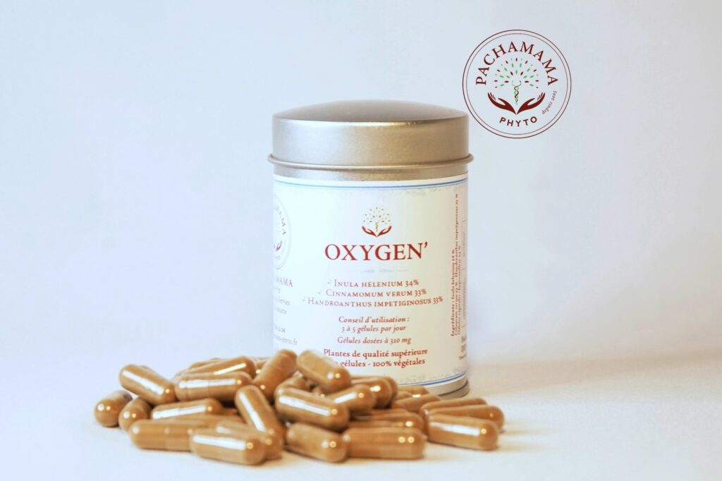 Oxygen' 100 gélules - Herboristerie Pachamama Phyto