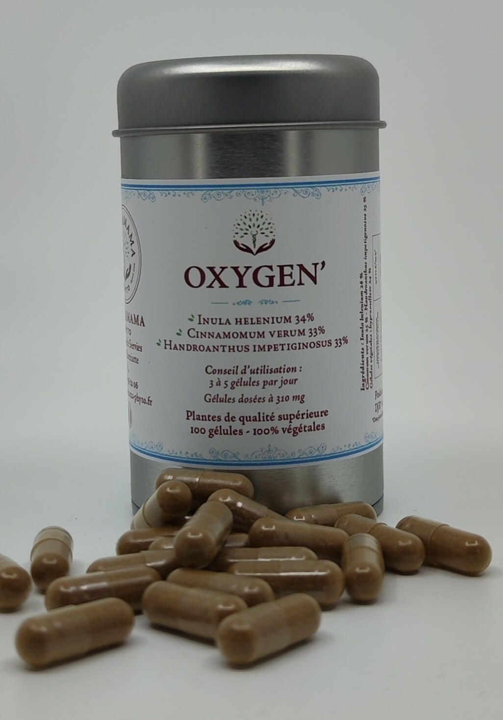 Oxygen' 100 gélules - Herboristerie Pachamama Phyto